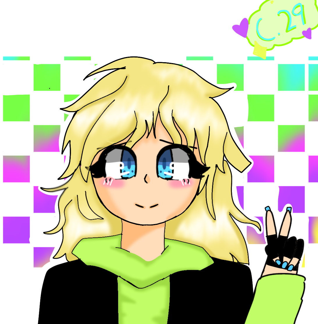 New art style! (Minecraft oc) - ibisPaint
