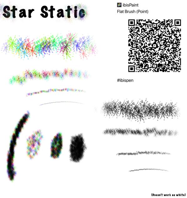 _Star Static Brush_ - ibisPaint