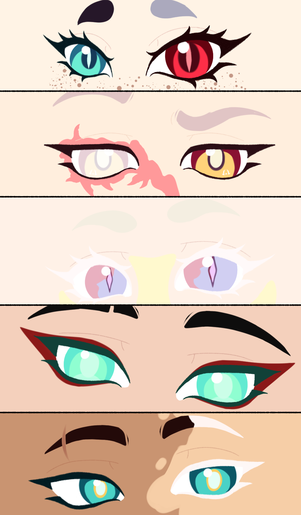 Usami, Zaprhael, Delphine, Kaleth, Malik - ibisPaint