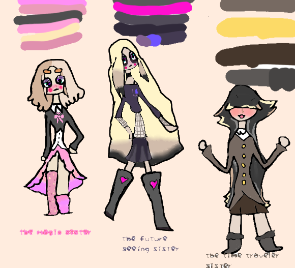 the three sisters - ibisPaint