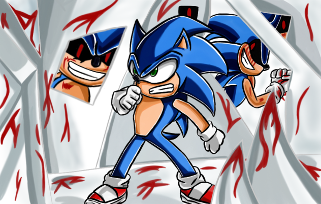 Sonic.EXE - ibisPaint