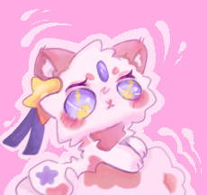 fluffy cat - ibisPaint