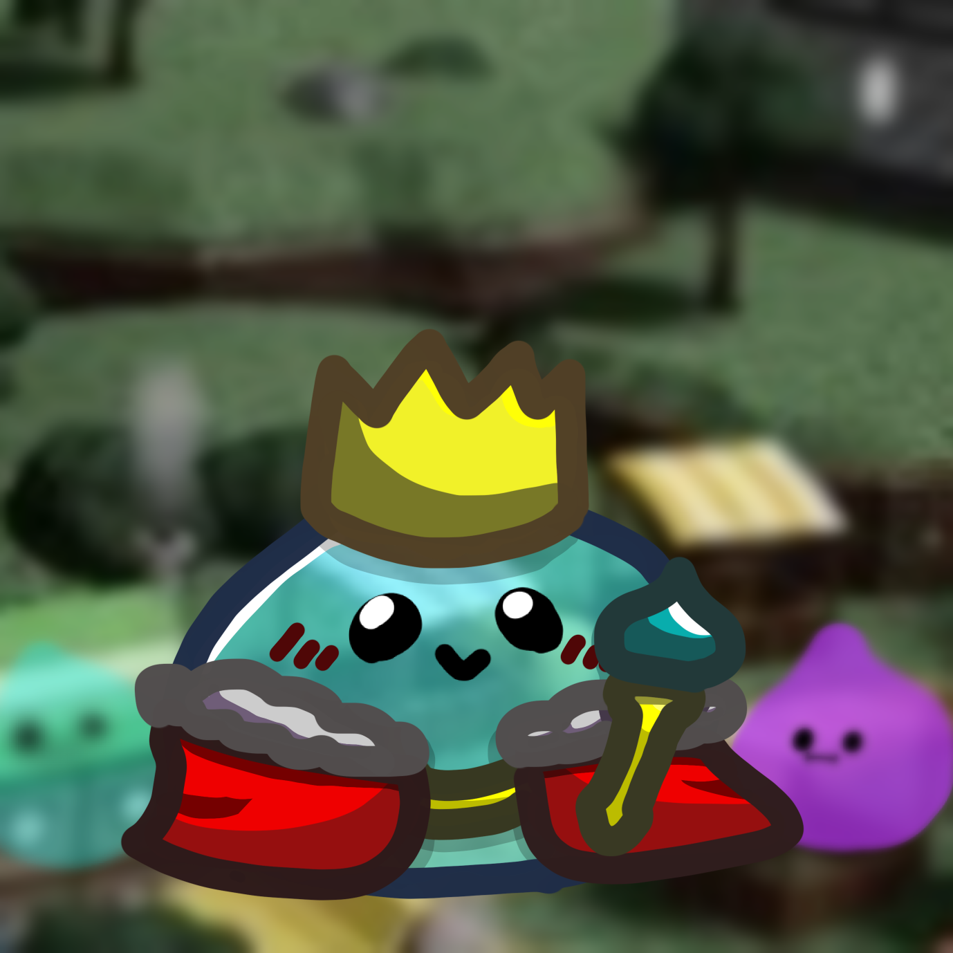 スライムキング Slime king - ibisPaint