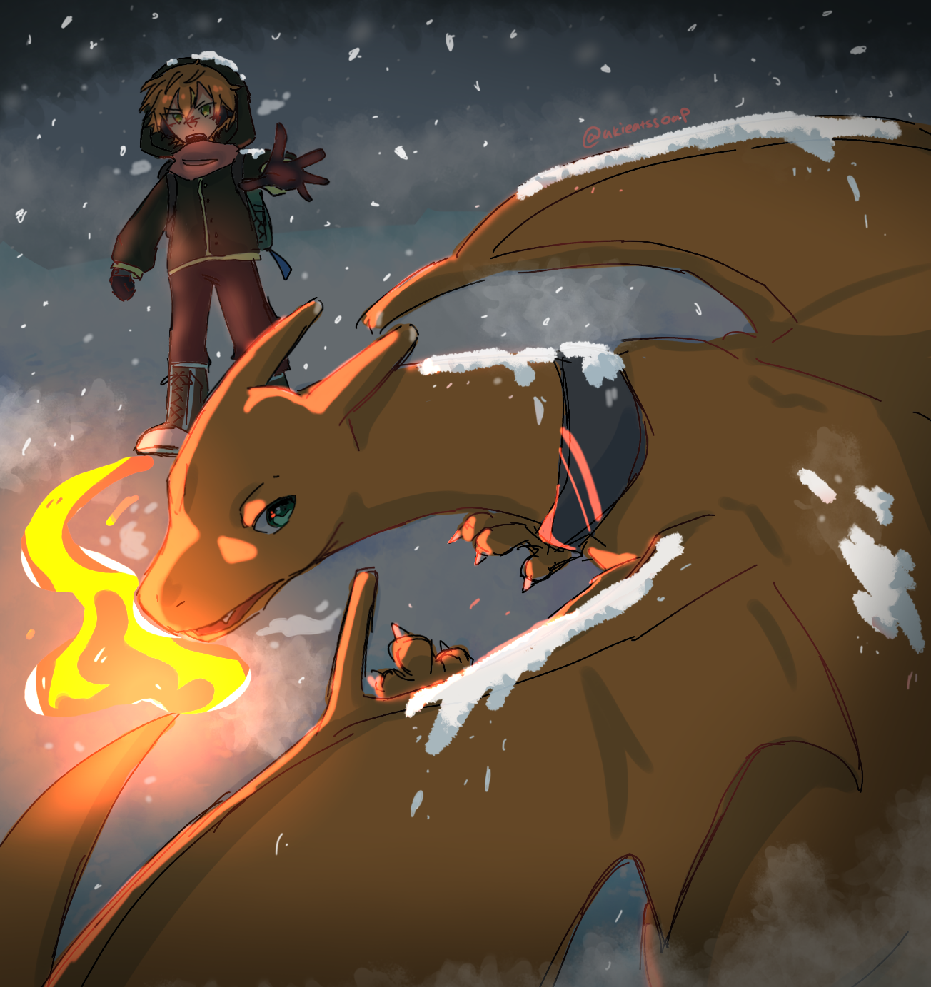 cold fight - ibisPaint