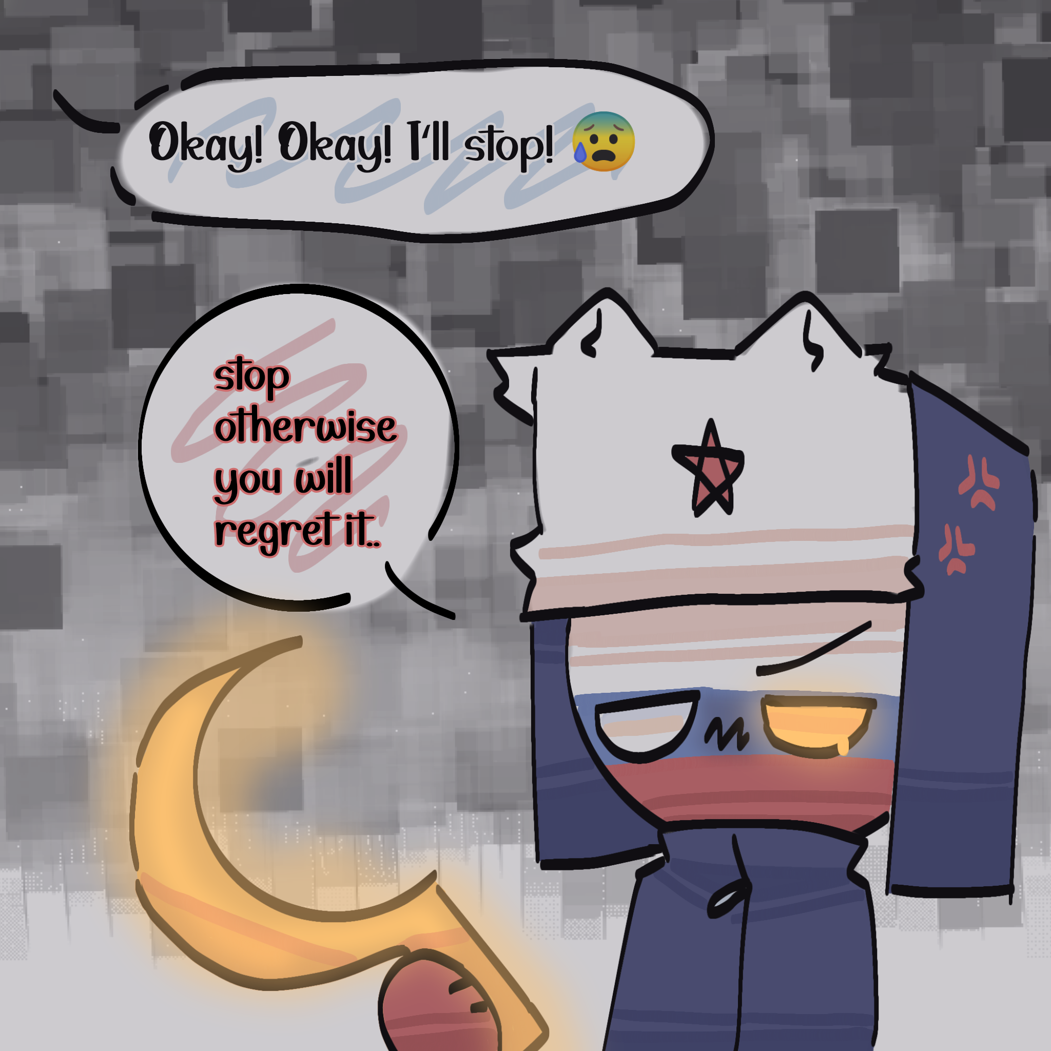 pov you accidentally made russia angry - ibisPaint
