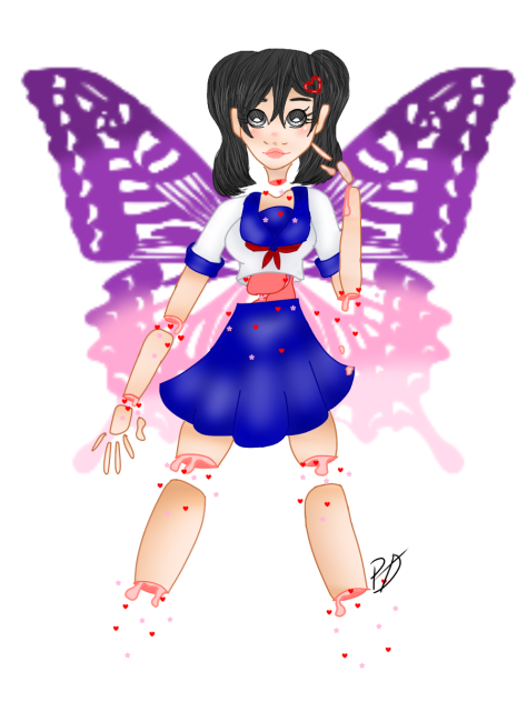 Hanako Yamada in pastel gore - ibisPaint