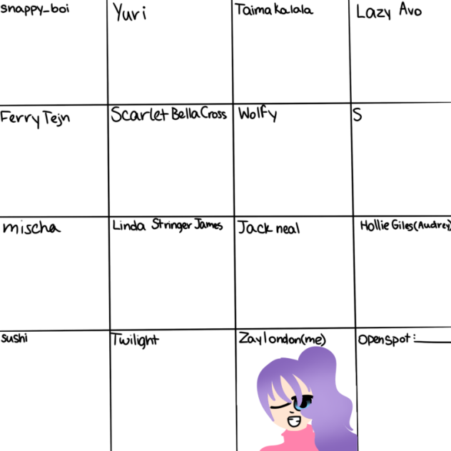 For all of my favorite art peeps a colab - ibisPaint