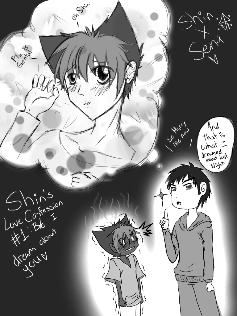 Shin's Love Confession #1 - ibisPaint
