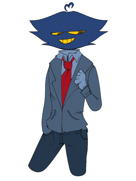 triangle guy - ibisPaint