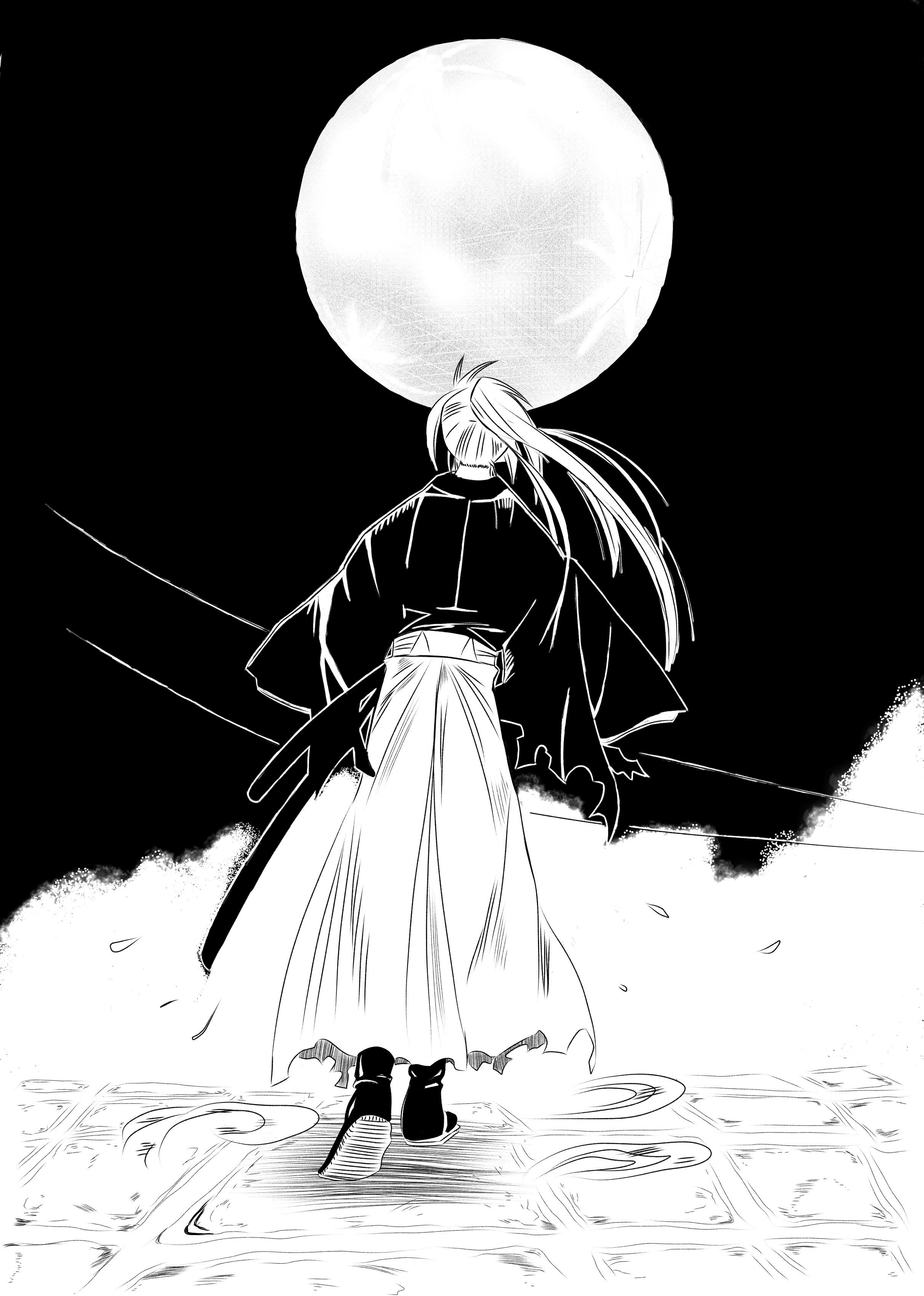 fan art Kenshin himura - ibisPaint