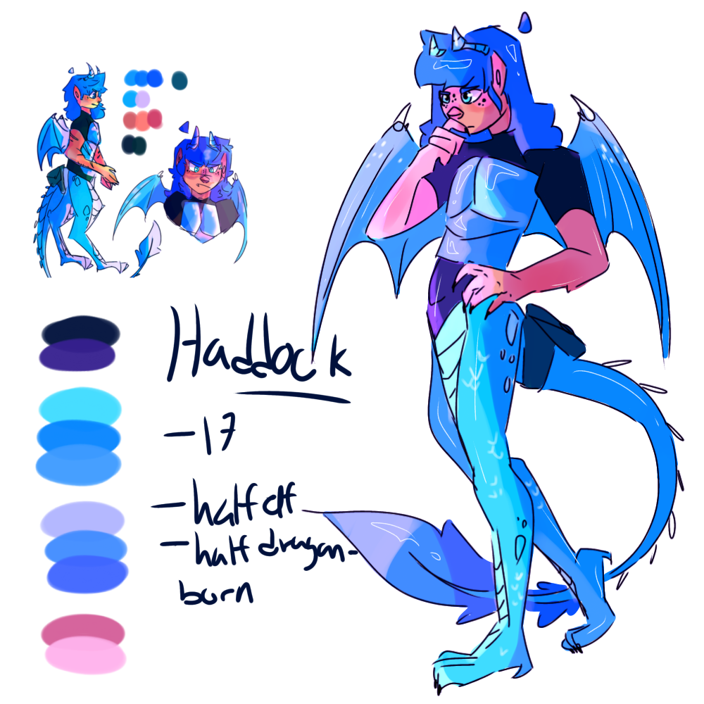 More haddock designs - ibisPaint