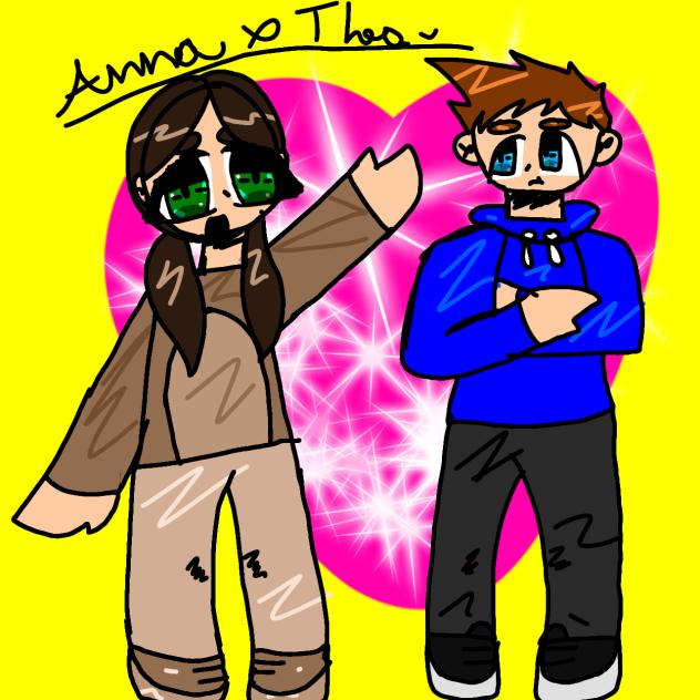 Anna x Theo (YouTube show) - ibisPaint