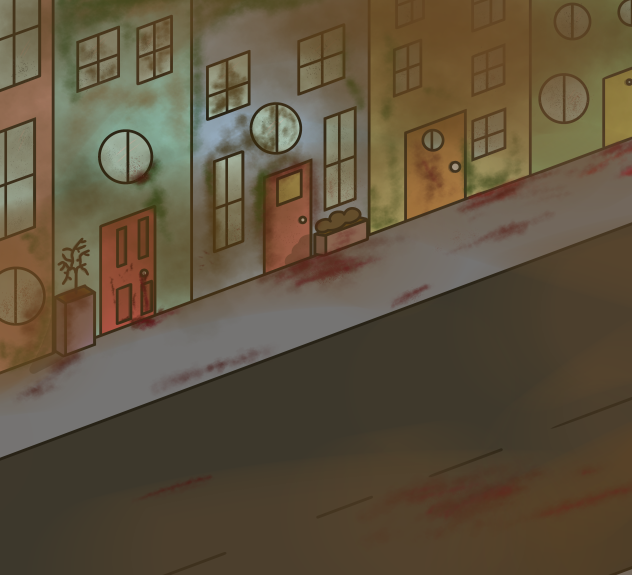 Not a happy town - ibisPaint