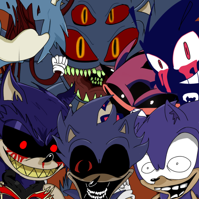 drawing random sonic exe speedpaint! - ibisPaint