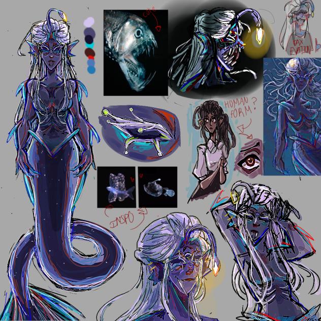 Fish lady - ibisPaint