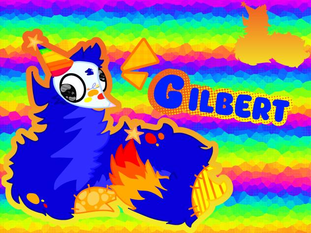 Gilbert. Worm off the string - ibisPaint