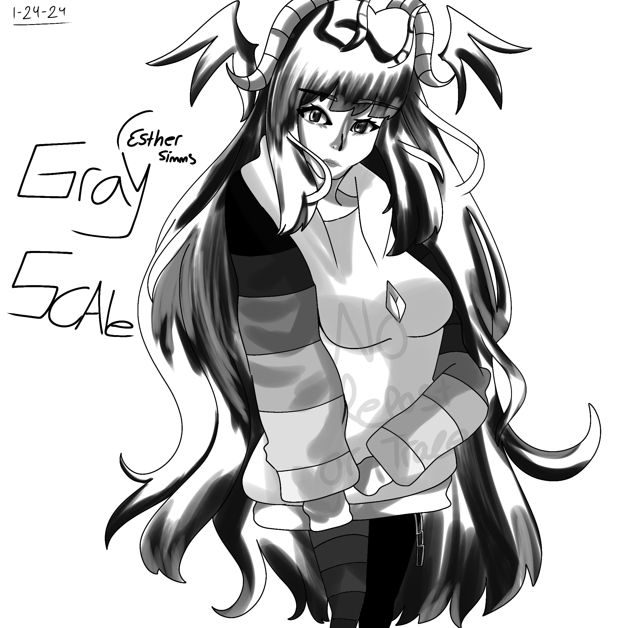 grayscale - ibisPaint