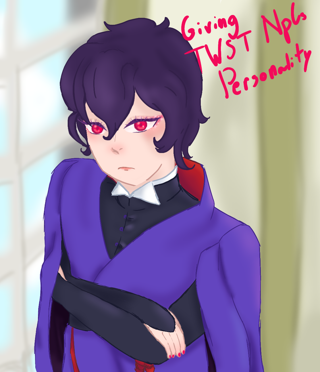 Giving TWST NPCs personality3 - ibisPaint