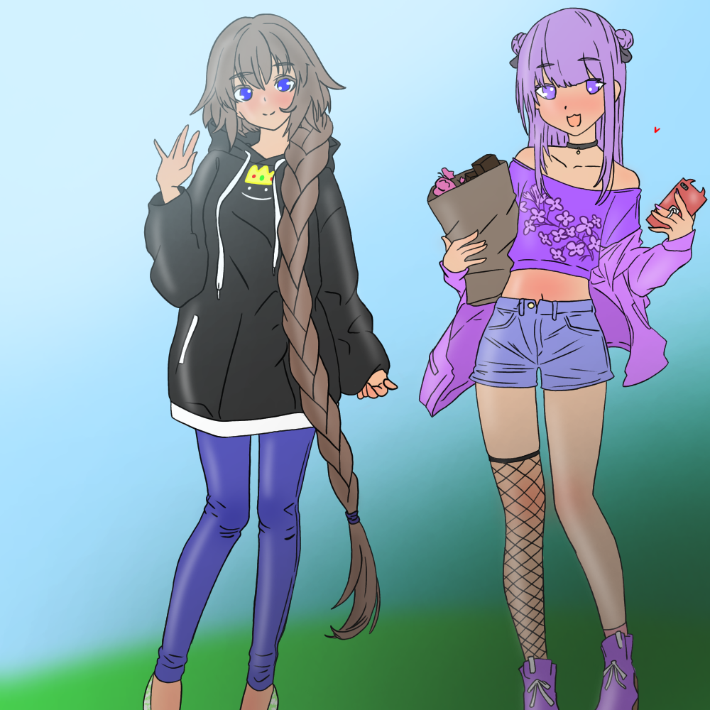 Dragonz & Lilac_Flower Re-Make - ibisPaint