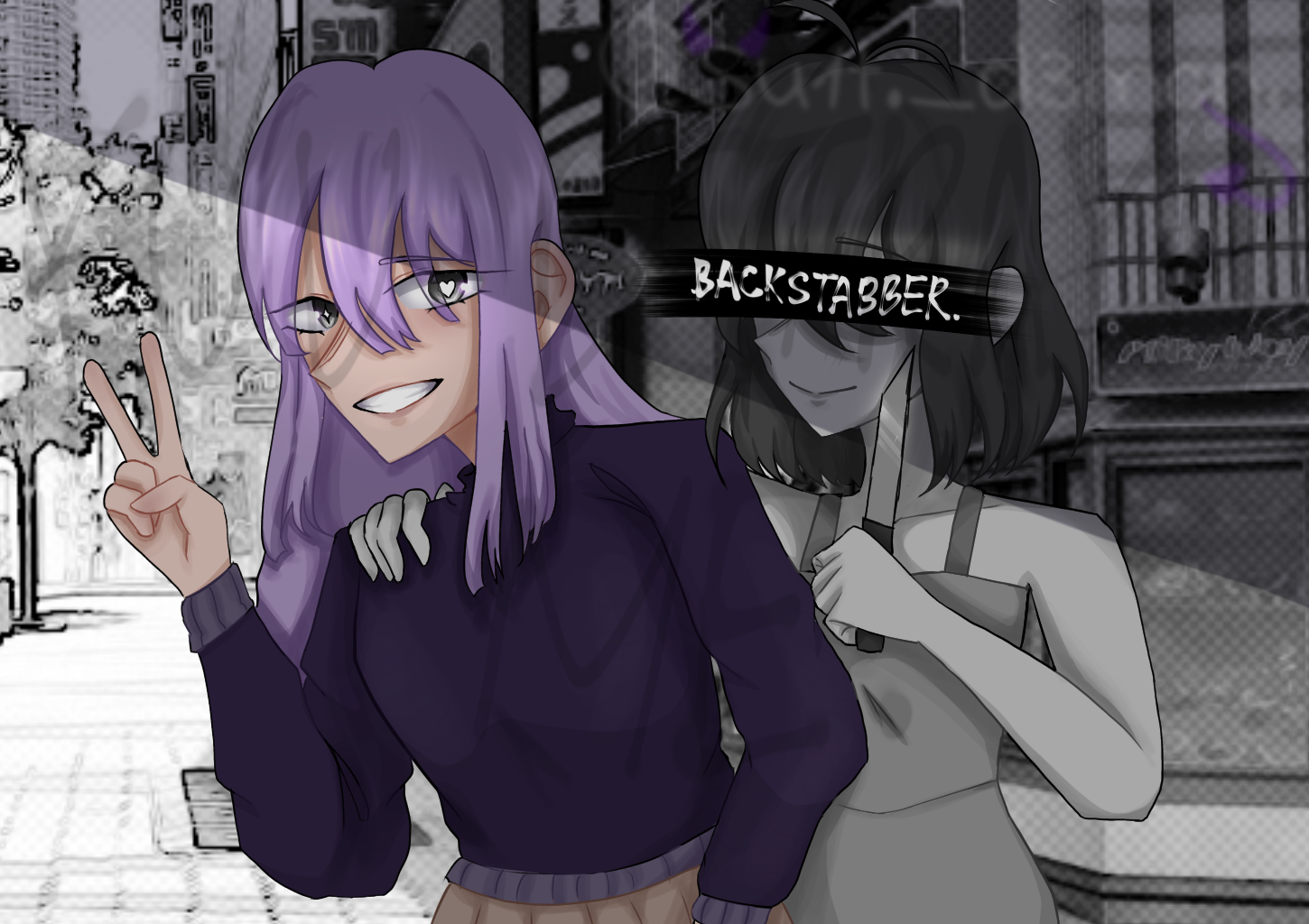 BACKSTABBER. - ibisPaint