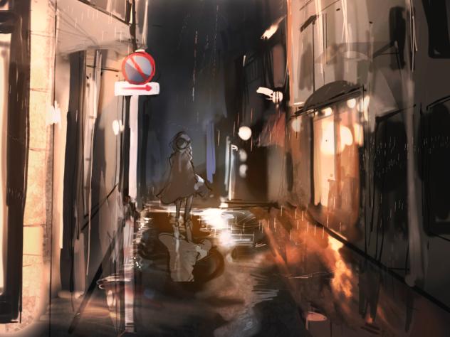 rainy day - ibisPaint