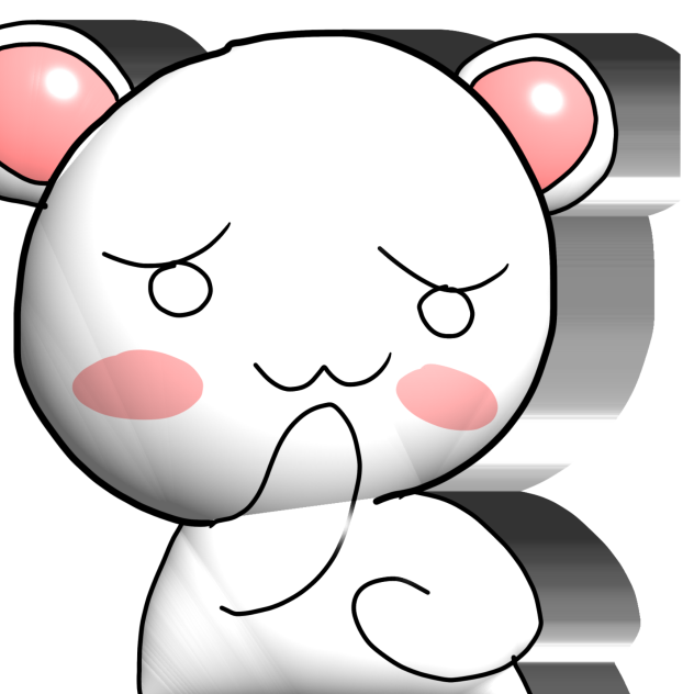 Sweet bear stare edge - ibisPaint