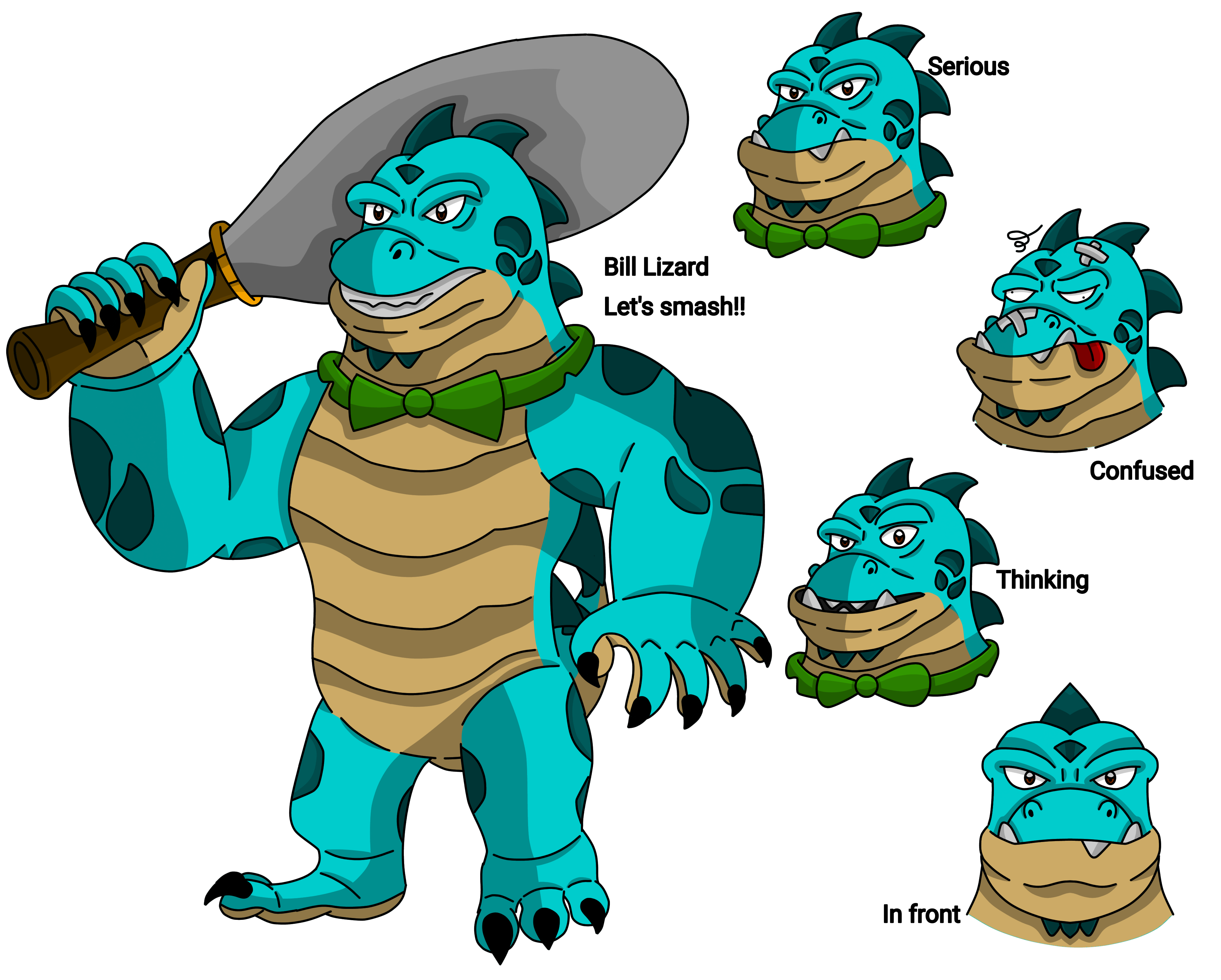 Bill lizard - ibisPaint