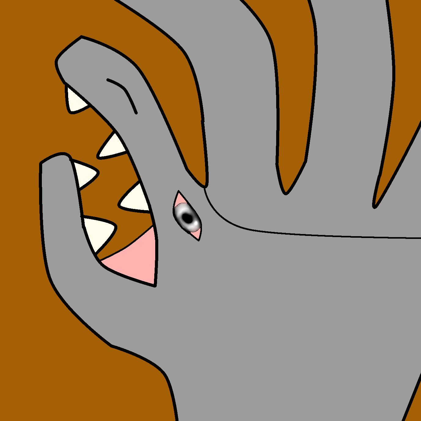 Strange Creatures Glove Beast 奇特生物 手套獸 - ibisPaint