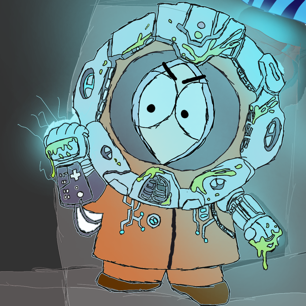 cyborg Kenny boi - ibisPaint