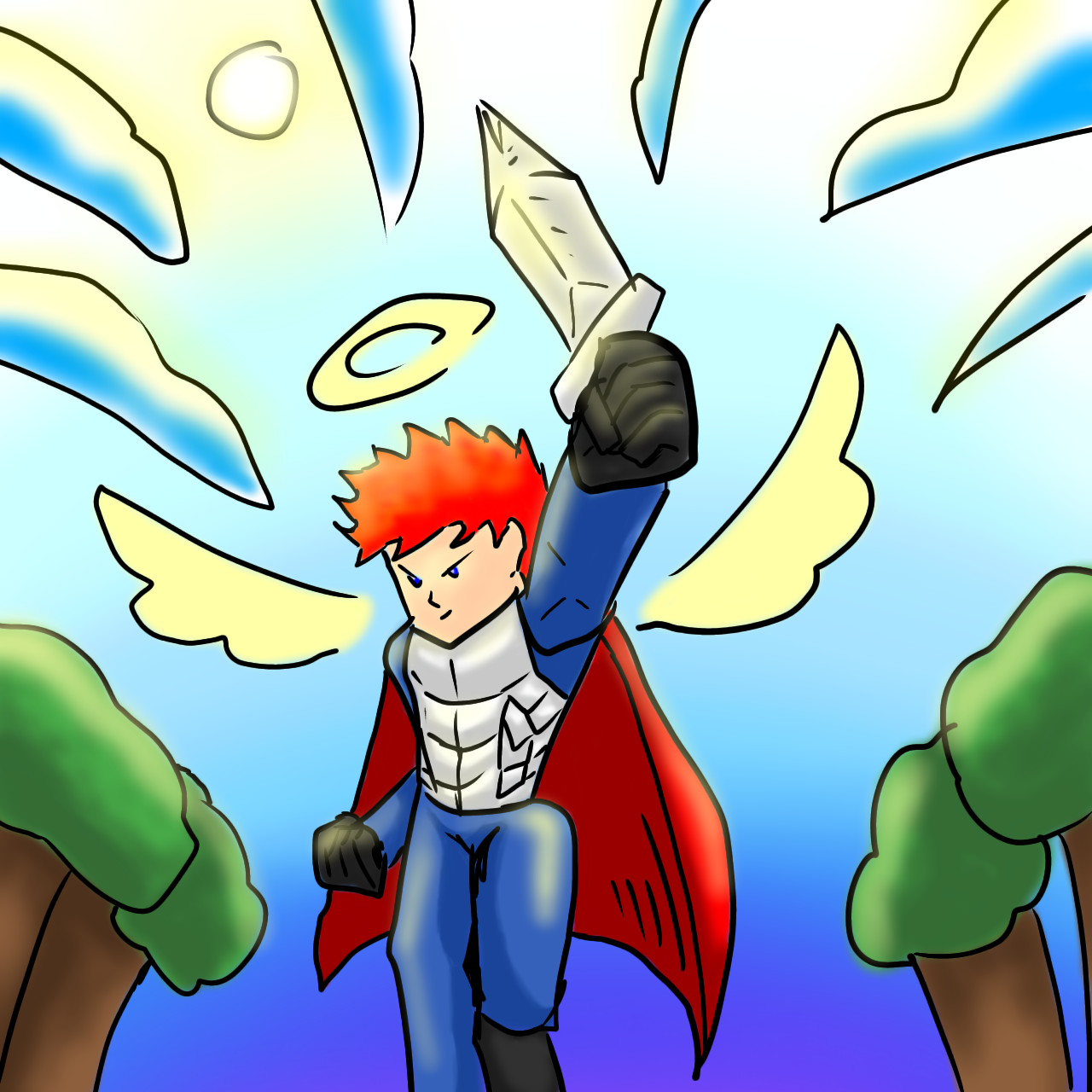 The great hero. - ibisPaint