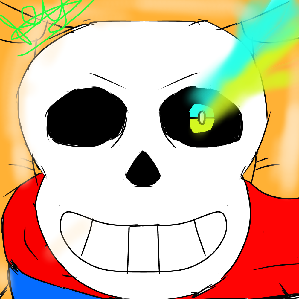 Drawing Sans Angry Sans Genocide run - ibisPaint