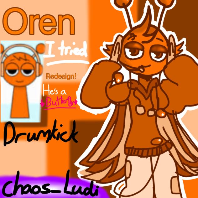 Oren Redesign! -Sprunki- - ibisPaint