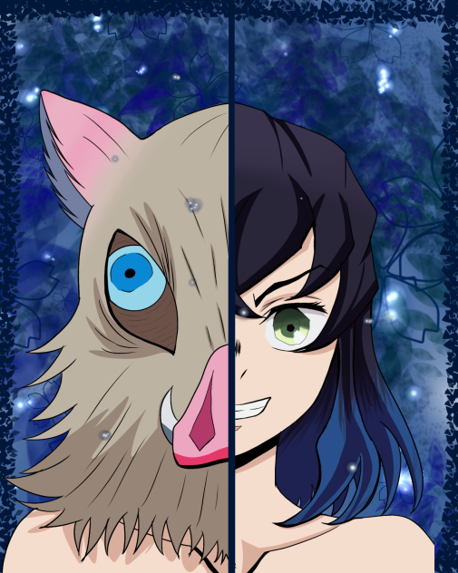 Inosuke portrait - ibisPaint