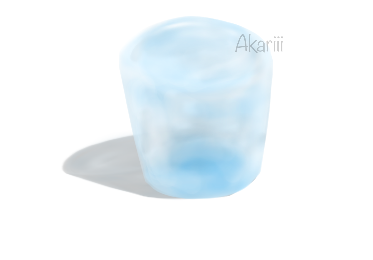 Ice cube - ibisPaint