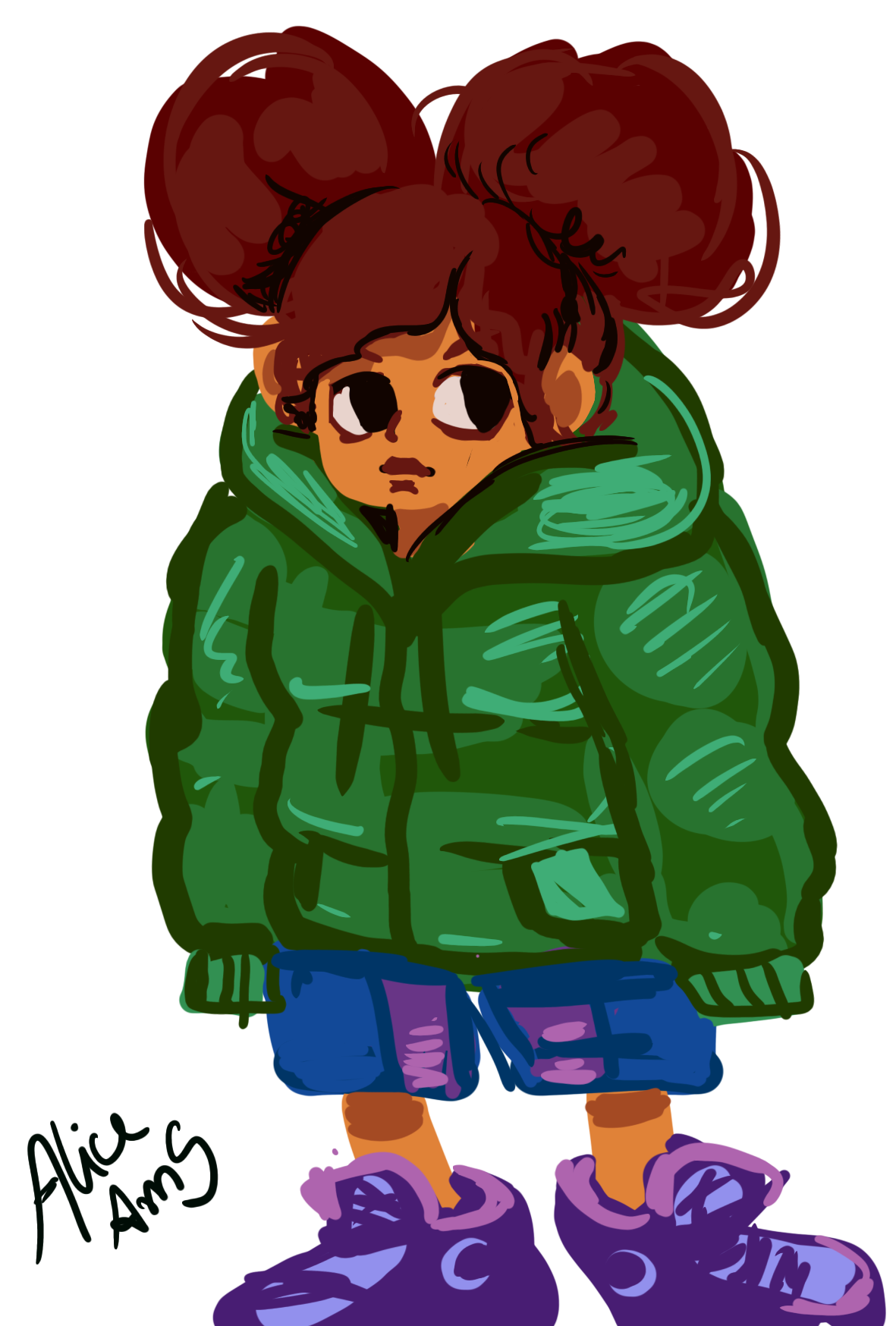 Green Jacket - ibisPaint