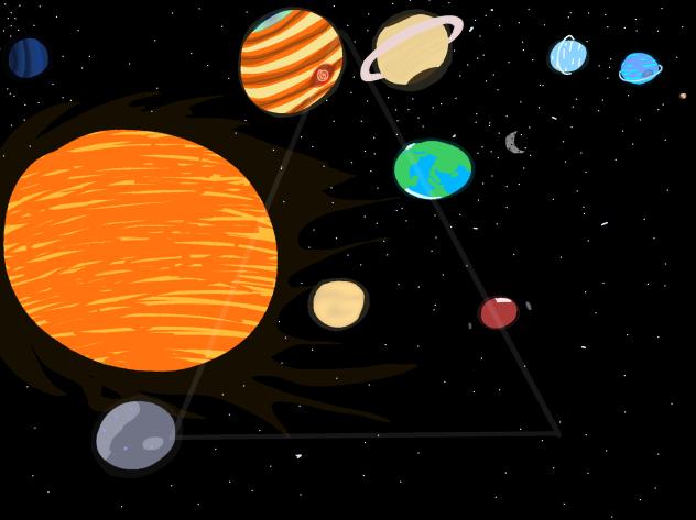 tha solar system speedpaint (short brah) - ibisPaint