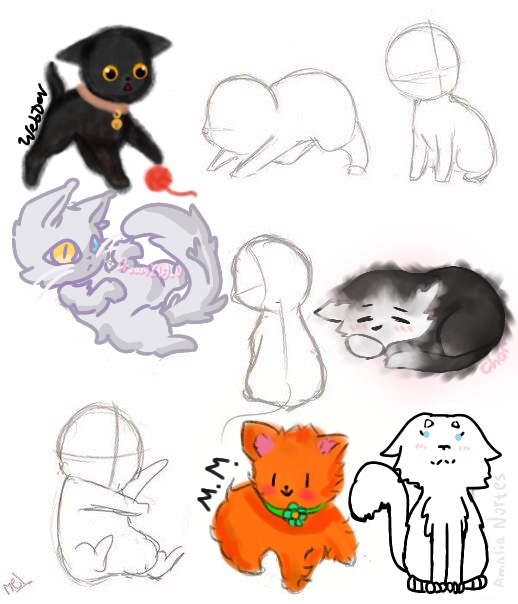 Cat Collab - ibisPaint