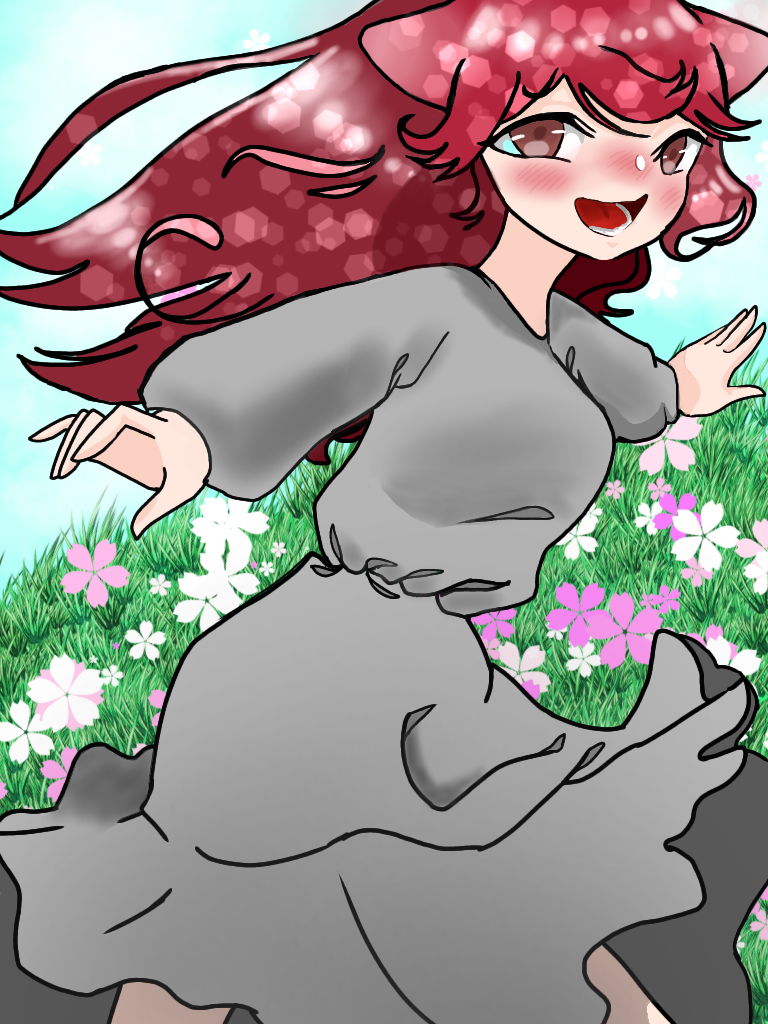 let's play in nature - ibisPaint