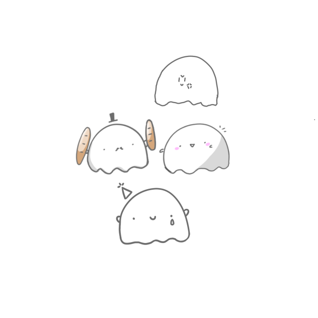 Ghost doodle - ibisPaint