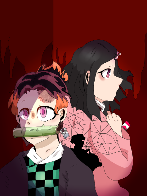 KNY Role Swap Poster - ibisPaint