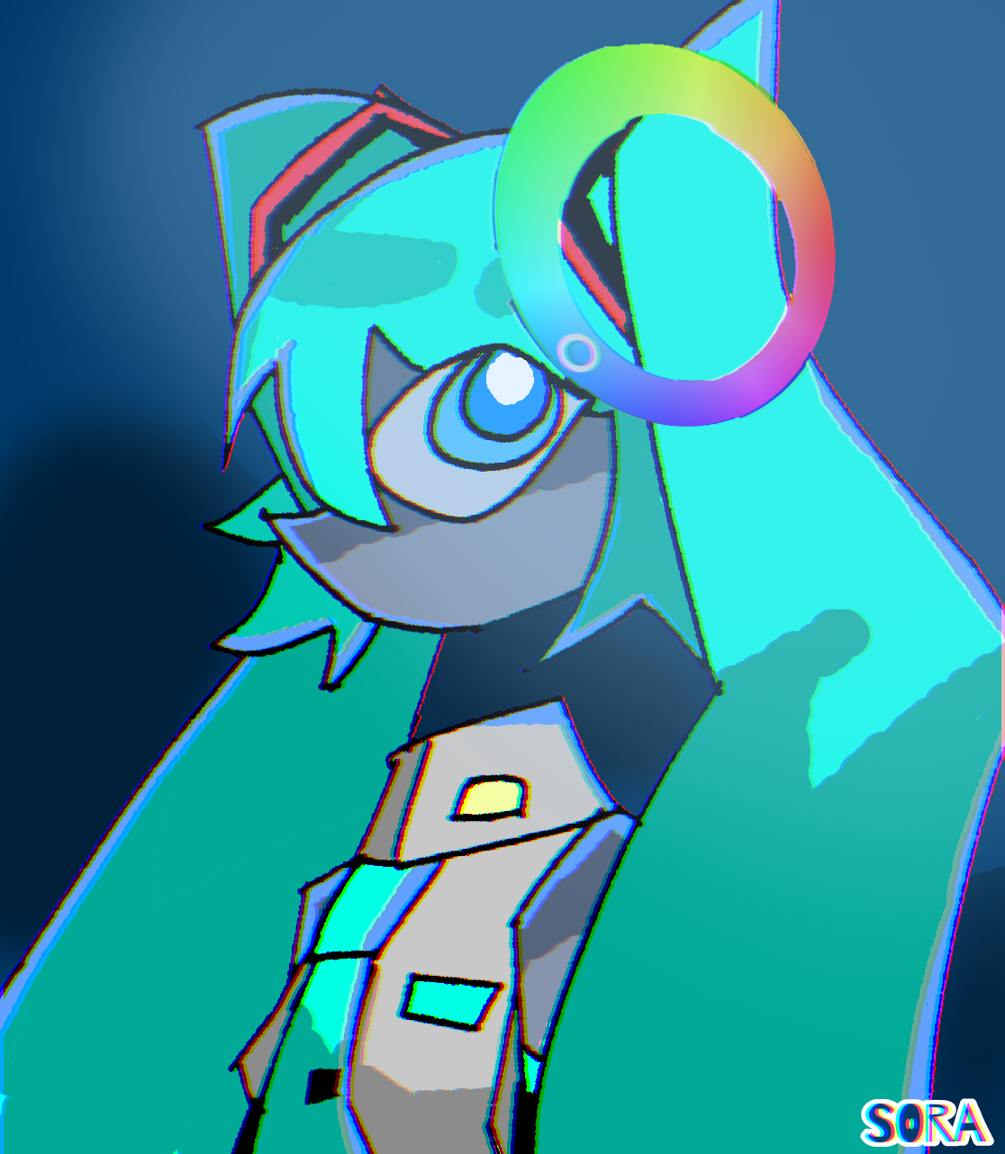 FUKOUNA GIRL (MIKUver.) - ibisPaint