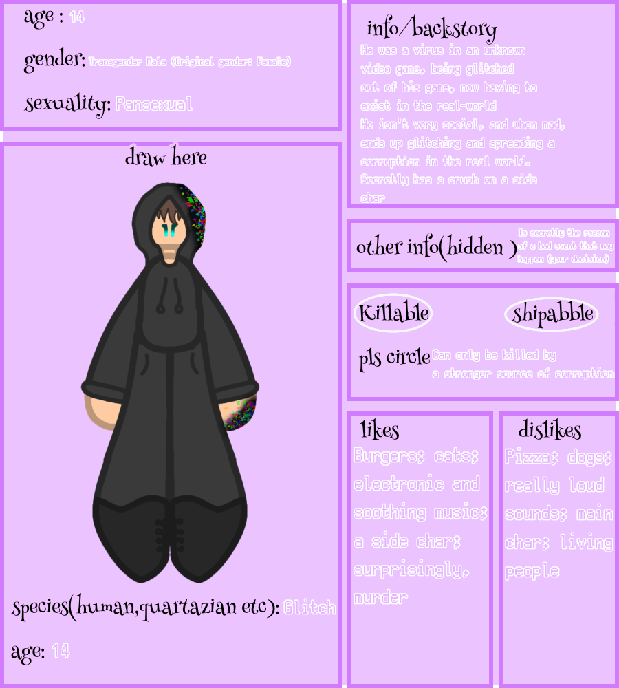 Char submission for 'The Decent' - ibisPaint