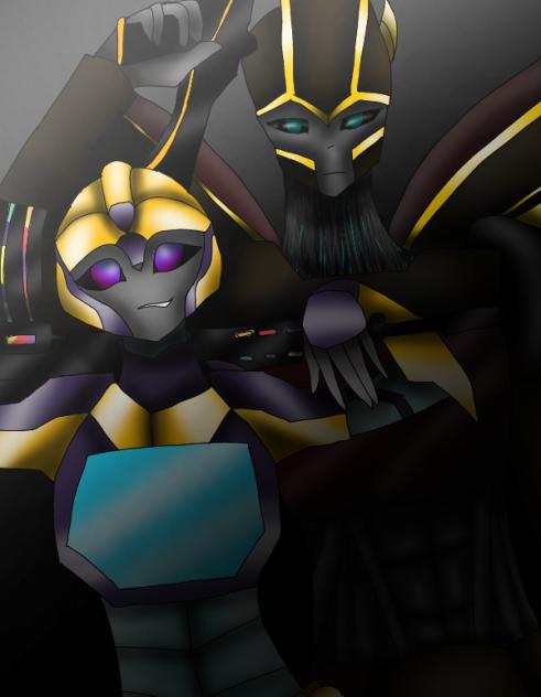 Bounty Hunter and Spy - ibisPaint