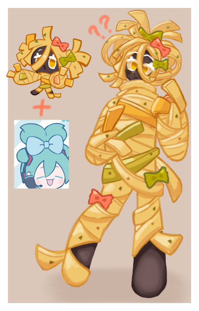 Fettuccine cookie - ibisPaint