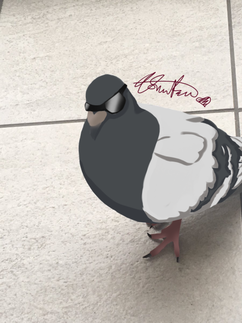 Cool Bird - ibisPaint