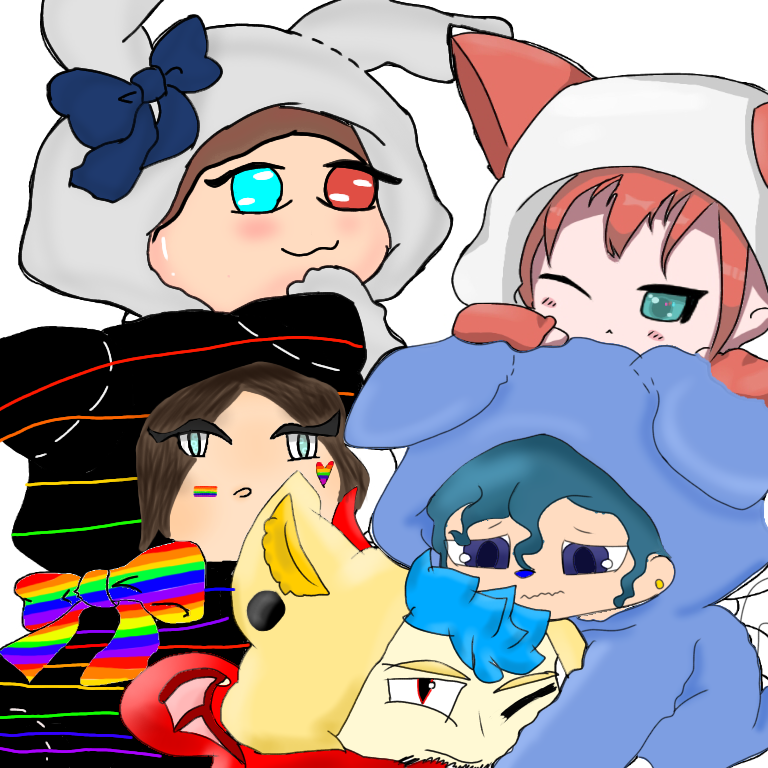 Cuddle Collab (Complete) - ibisPaint