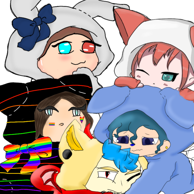 Cuddle Collab (Complete) - ibisPaint
