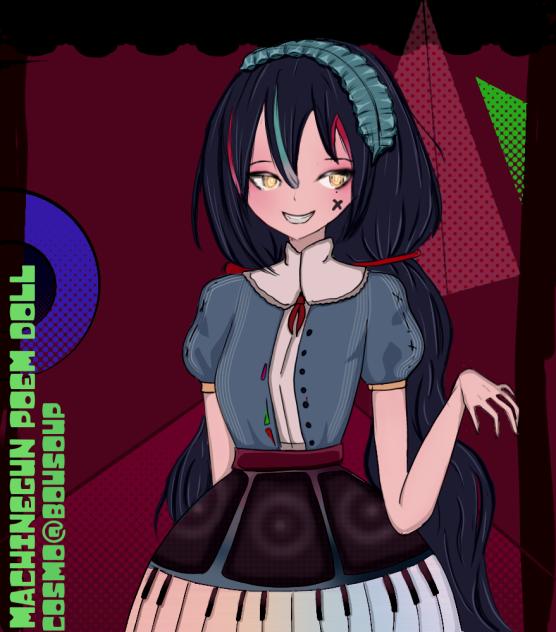 Machinegun Poem Doll - ibisPaint