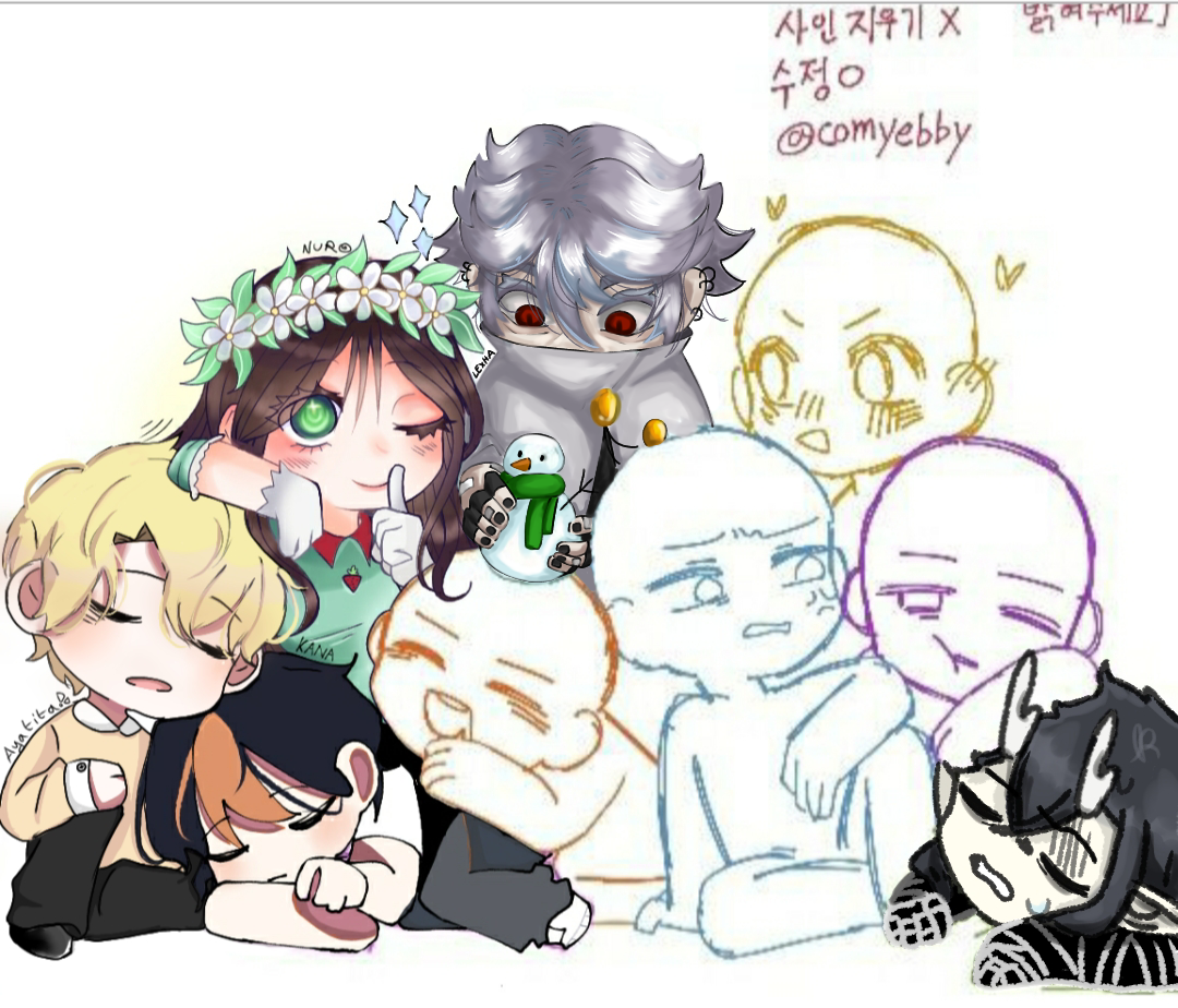 Another colab^^ - ibisPaint