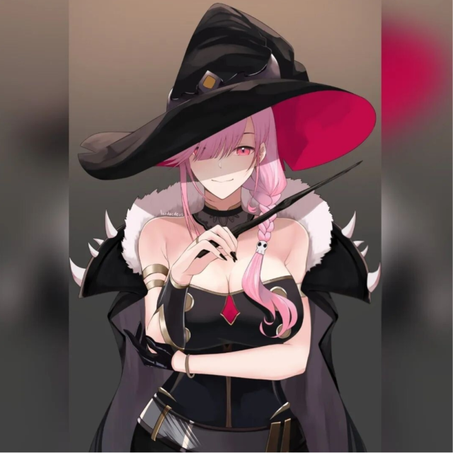 Sexy Witch animated - ibisPaint